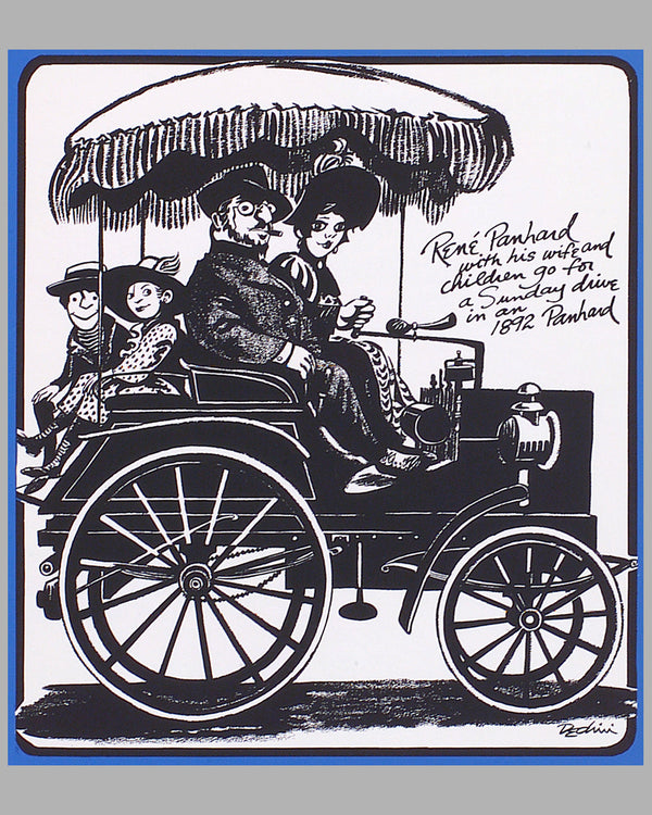 1971 Pebble Beach Concours d’ Elegance original poster by Eldon Dedini ...