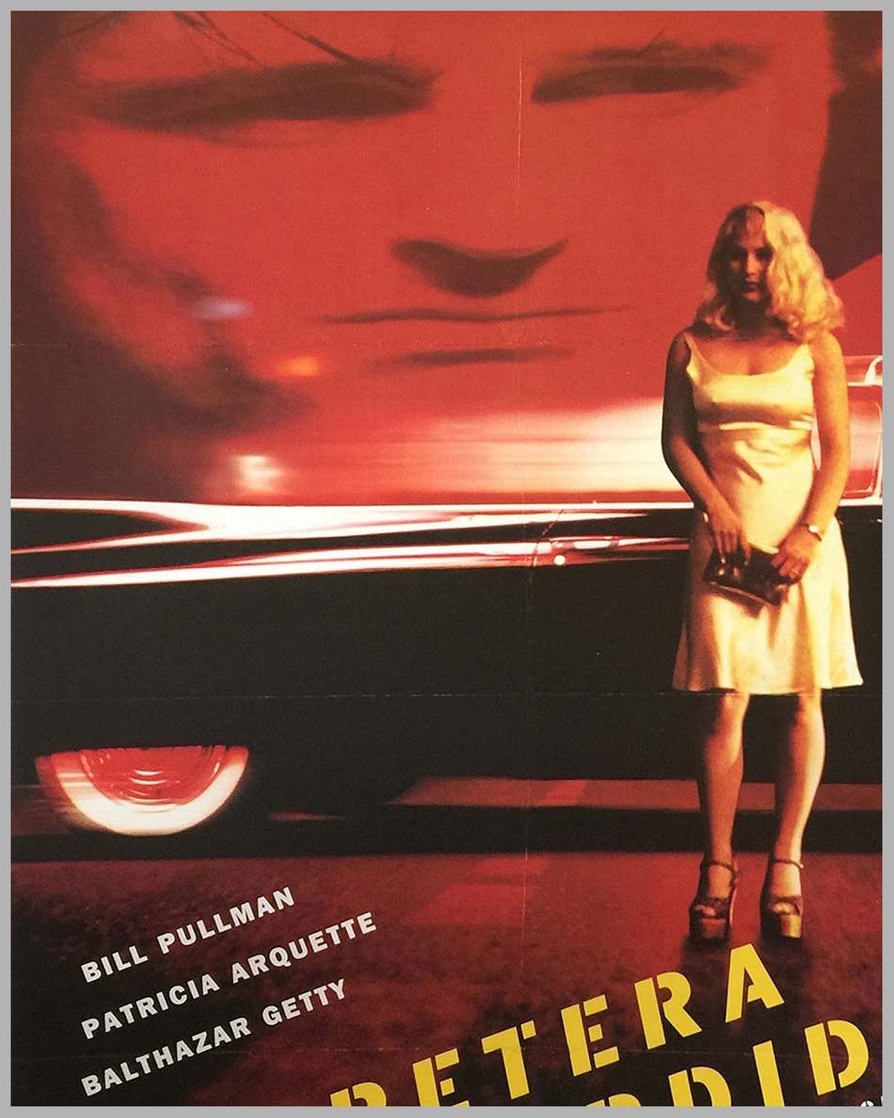 1997 Carretera Perdida movie poster “Lost Highway” - l'art et l'automobile