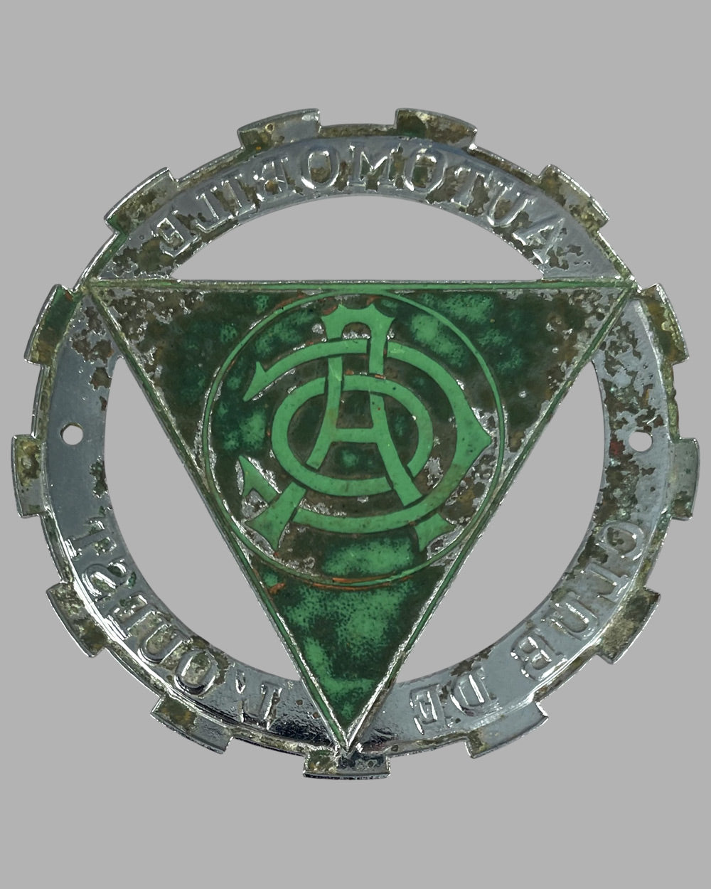 ACO (Automobile Club de l’Ouest) grill or dashboard badge - l'art et l ...