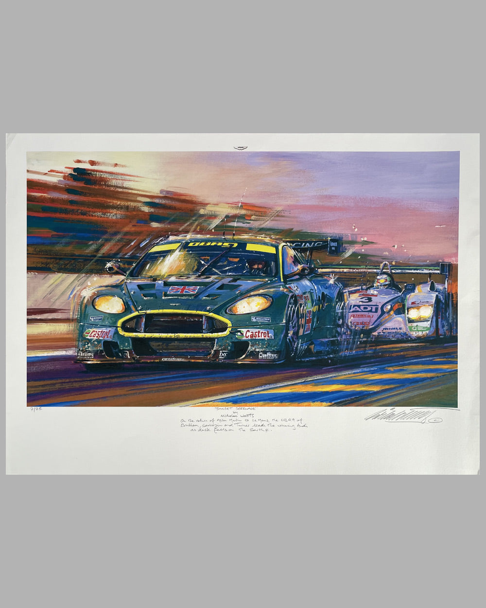 Nicholas Watts - l'art et l'automobile