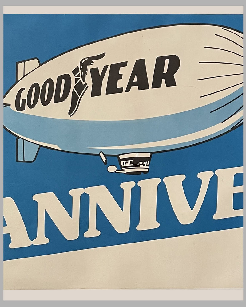 Large 89th Anniversary Goodyear factory poster, 1986 - l'art et l ...